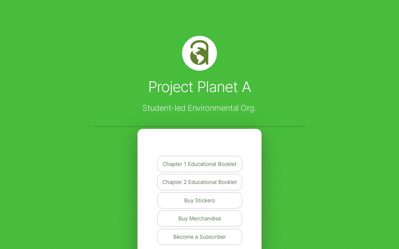 Project Planet A